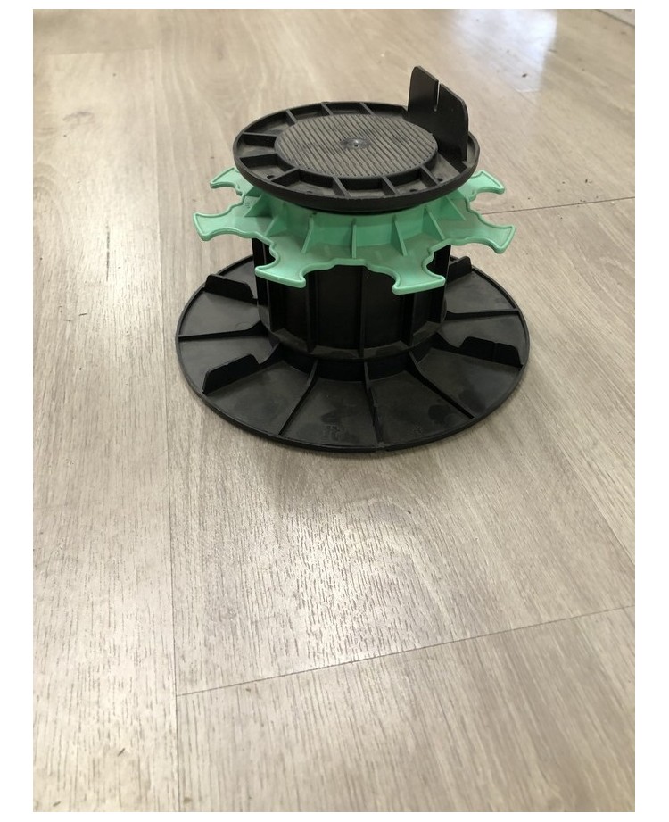 Plots PVC réglables de 50 à 80 mm - La solution pratique pour terrasse